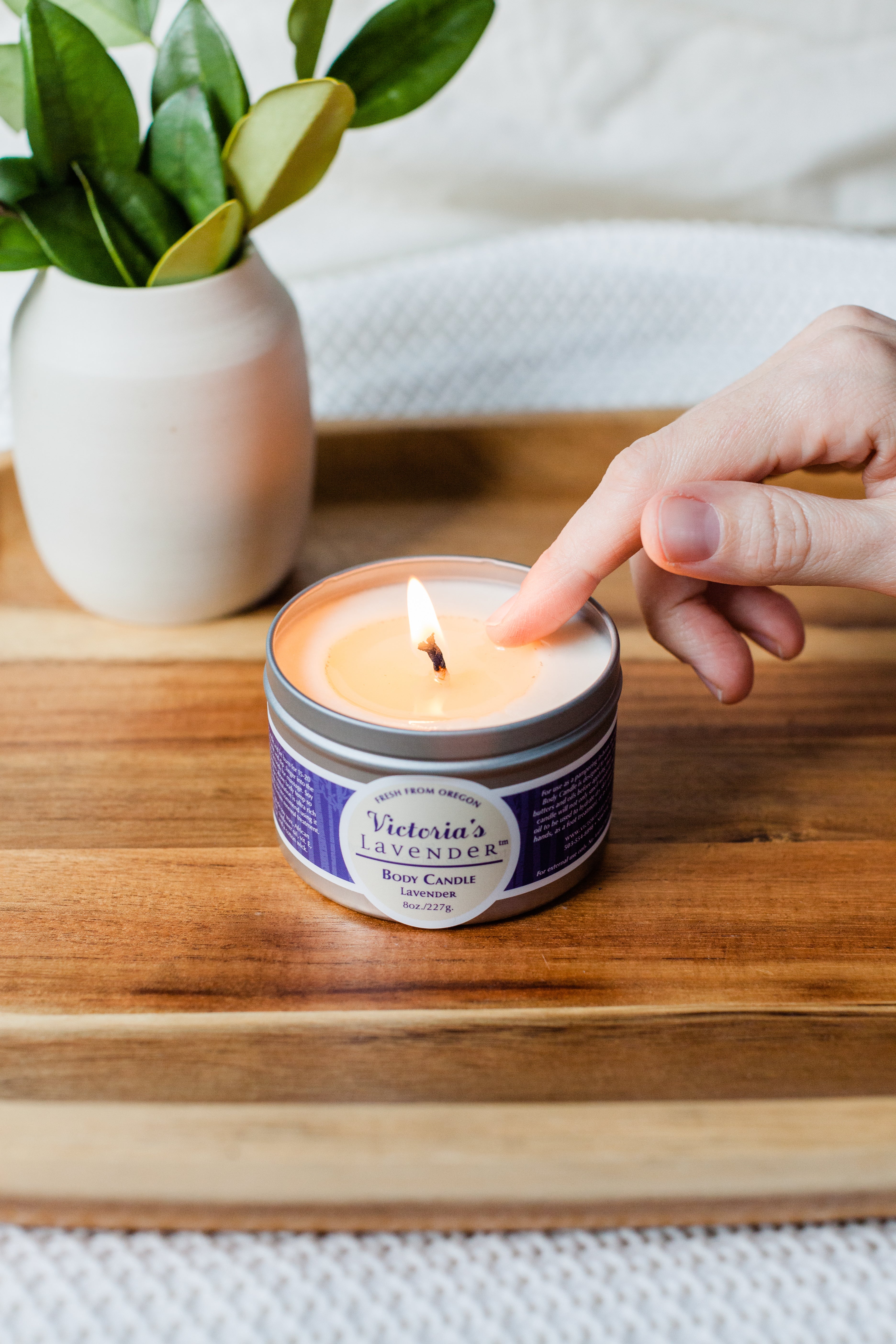 What is a body candle? - Victoria's Lavender