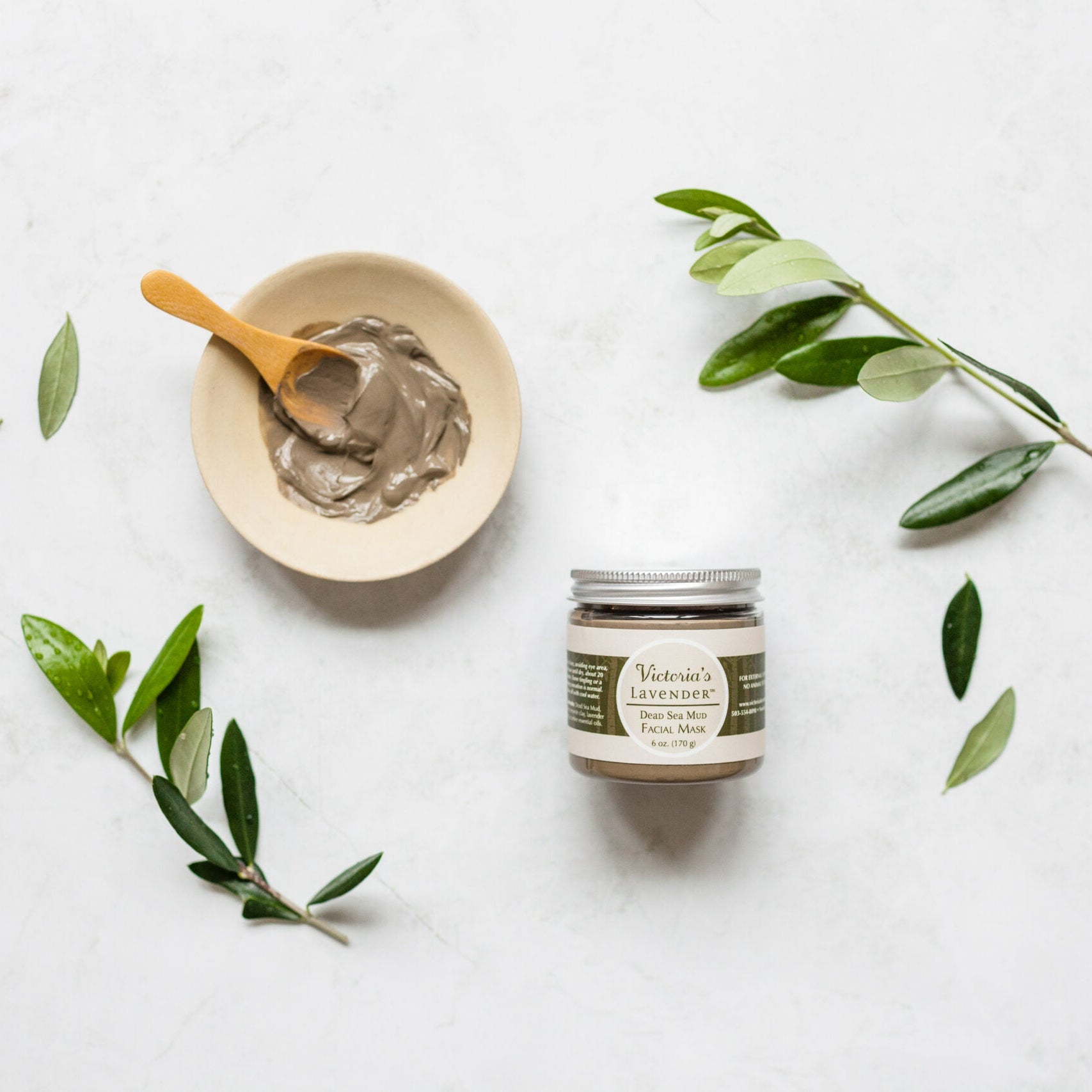 Dead Sea Mud Facial Mask for Soft, Smooth Skin - Victoria's Lavender