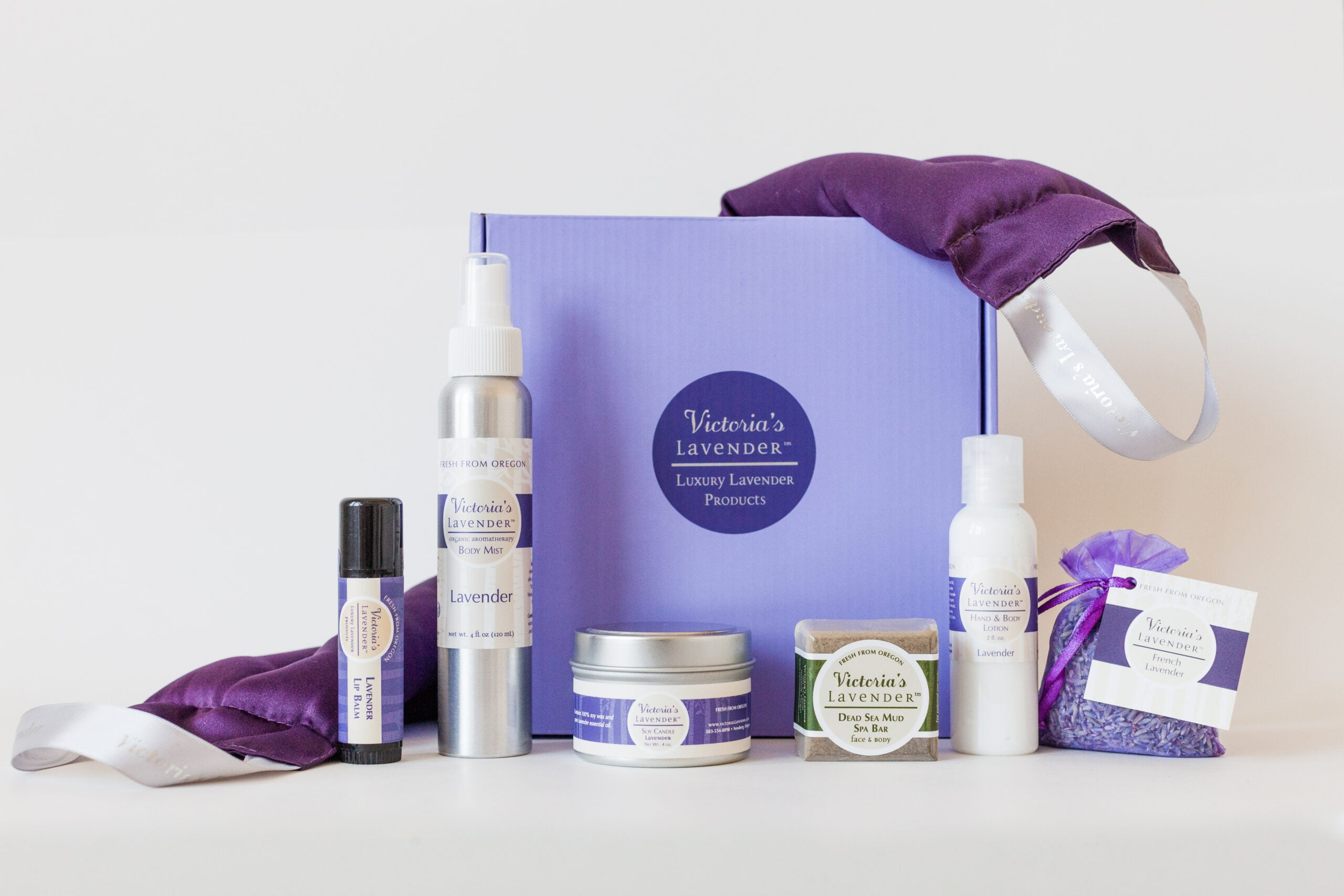 Luxury Lavender Gift Set: Relax and Rejuvenate Anywhere - Victoria's ...